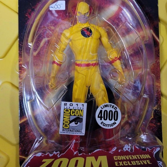 Other | The Flash Action Figure Flashpoint Zoom Sdcc 400 Comiccon Dc ...